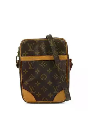 LOUIS VUITTON Danube Monogram Canvas Messenger Bag