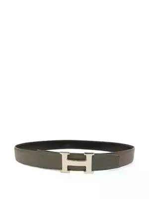 Hermès H Buckle Reversible Belt - Brown