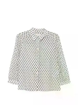 MAISON123 Dylan Paisley-print Shirt - Neutrals