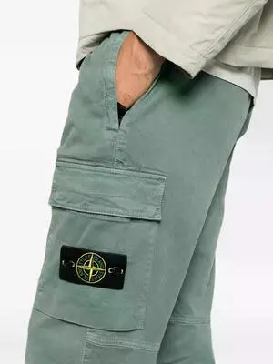Stone Island Logo-patch Cargo Pants