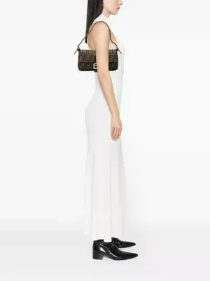 Fendi 1990-2000 Zucca Canvas Baguette Shoulder Bag