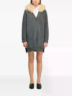 SEMICOUTURE Trudi Ribbed Coat