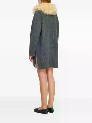 SEMICOUTURE Trudi Ribbed Coat