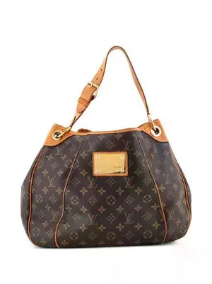 LOUIS VUITTON Galliera Handbag Monogram Canvas Pm Hobo Bag - Brown