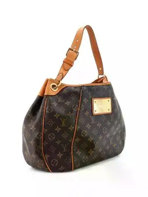LOUIS VUITTON Galliera Handbag Monogram Canvas Pm Hobo Bag - Brown