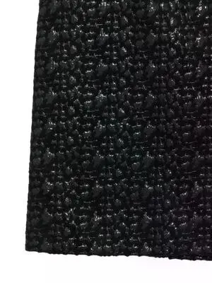 Moschino 2000s Textured-finish Skirt