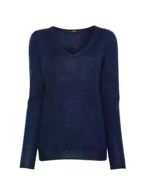 Gucci 2000s V-neck Sweater - Blue