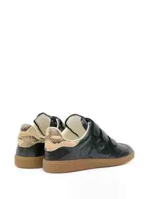 Isabel Marant Étoile Beth Python-embossed Sneakers