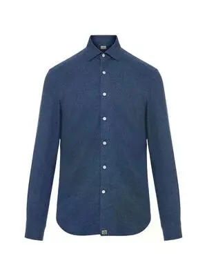 SONRISA Check-pattern Shirt - Blue