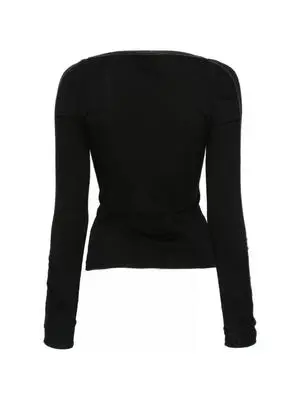 Roberto Cavalli 2000s Panelled Ruched Top