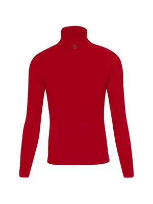FRACOMINA Button-cuff Roll-neck Sweater