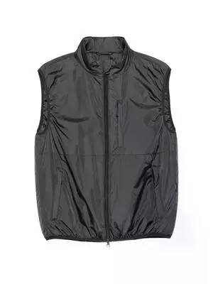 Aspesi Zip-up Jil Gilet - Black