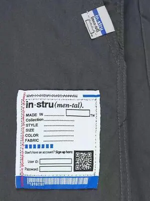 Mihara Yasuhiro Logo-patch Shorts - Grey