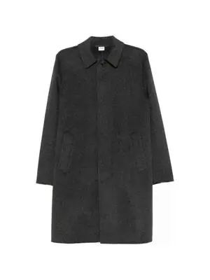 Aspesi Virtuoso Collared Single-breasted Coat - Grey