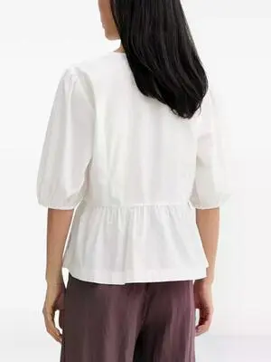 Marc O'polo Tie-fastening Peplum Blouse