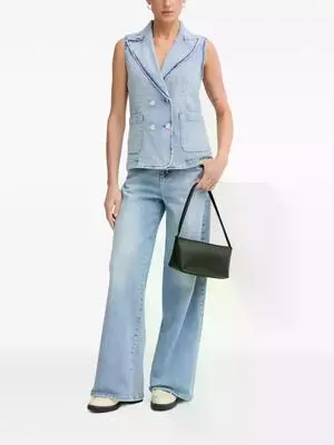MARC AUREL Double-breasted Denim Jacket