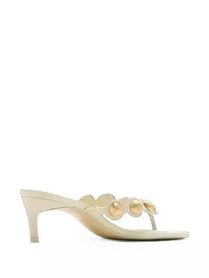 Cult Gaia Anora Sandals - Neutrals
