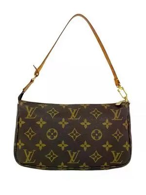 LOUIS VUITTON 1998 Monogram Pochette Accessoires Shoulder Bag