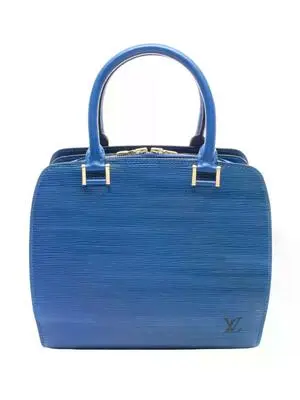 LOUIS VUITTON 1998 Epi Pont Neuf Pm Handbag - Blue