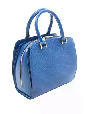 LOUIS VUITTON 1998 Epi Pont Neuf Pm Handbag - Blue