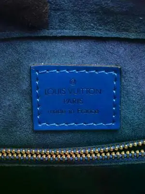 LOUIS VUITTON 1998 Epi Pont Neuf Pm Handbag - Blue