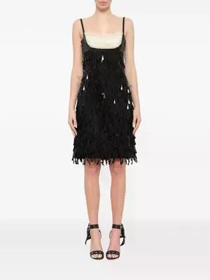 Marc Jacobs Sequin-embellished Wool Mini Dress