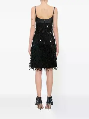 Marc Jacobs Sequin-embellished Wool Mini Dress