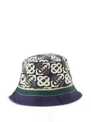 Casablanca Monogram-print Bucket Hat - Green