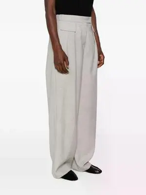 Liviana Conti Pleated Wide-leg Trousers