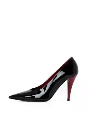 Givenchy Pointy Pumps In Patent Leather - Black
