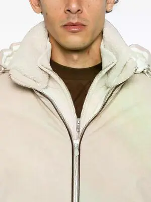 Brunello Cucinelli Hooded Zip-up Jacket - Neutrals