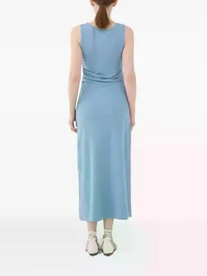 ELEH Scoop-neck Midi Dress