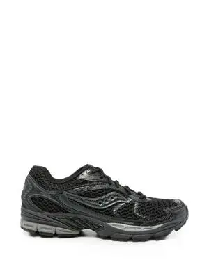 Saucony Mesh-panelled Sneakers - Black