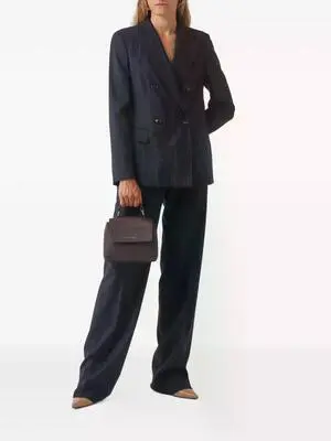 Orciani Mini Grained Leather Tote Bag