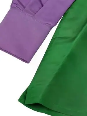 Valentino Garavani Colour-block Mini Shirt Dress