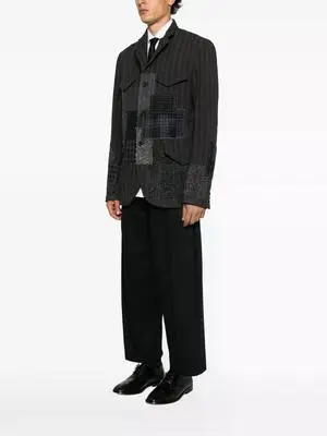 Junya Watanabe Patchwork Pinstripe Jacket