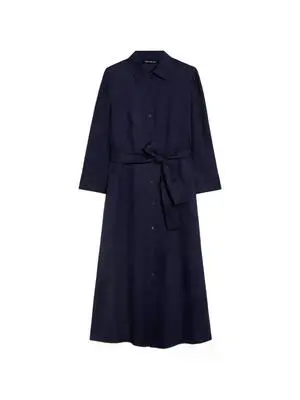 PENNYBLACK Button-up Shirt Midi Dress - Blue