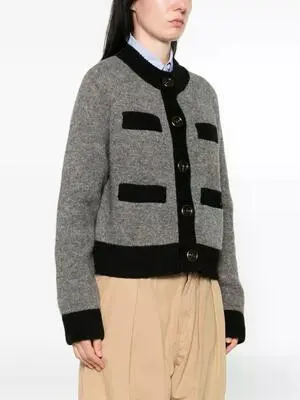 B.B. WALACE Frida Button-up Cardigan - Grey