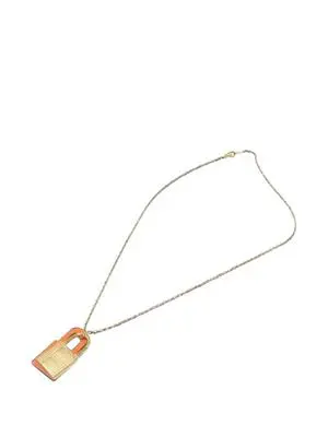 Hermes Gold Tone Necklaces