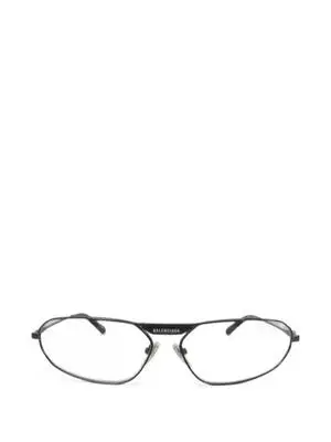 Balenciaga Oval-frame Metal Glasses