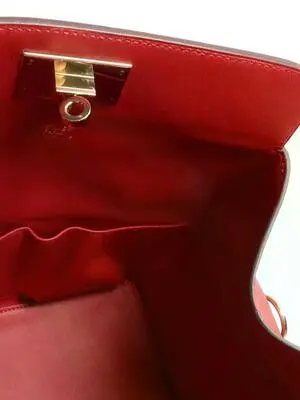 Hermès Tool Box 20 Tote Bag - Red