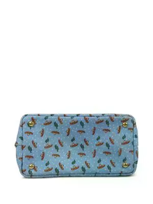 Prada Canapa Printed Tote Bag