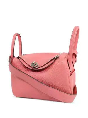Hermès Mini Lindy Shoulder Bag - Pink