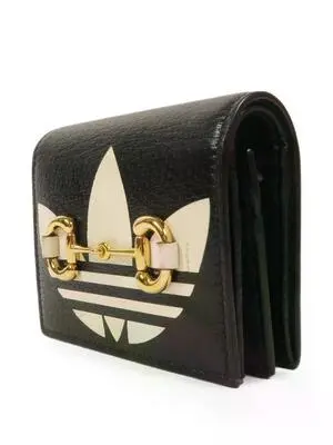 Gucci X Adidas Horsebit Logo-print Wallet