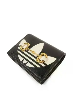 Gucci X Adidas Horsebit Logo-print Wallet