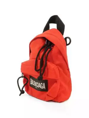 Balenciaga Logo-patch Shoulder Bag