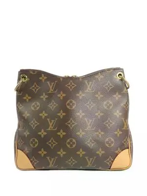 LOUIS VUITTON Monogram Odeon Pm Shoulder Bag - Brown