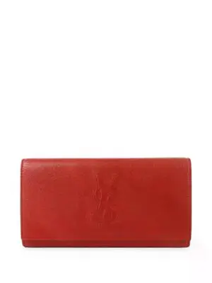 Saint Laurent Leather Long Wallet