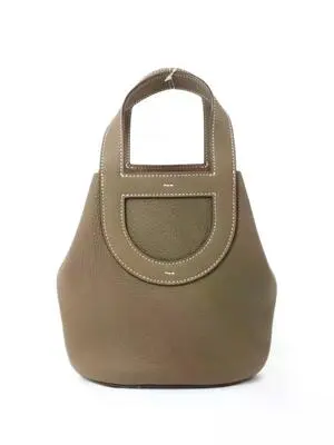 Hermès 2024 In The Loop 18 Clemence Mini Bag - Brown