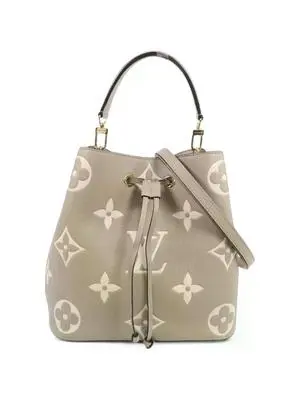 LOUIS VUITTON Mm Néonoé Monogram Empreinte Bucket Bag